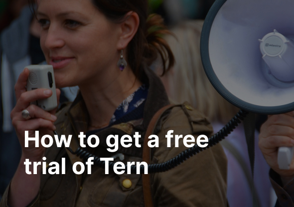 How to get a free trial of Tern - Tern Blog